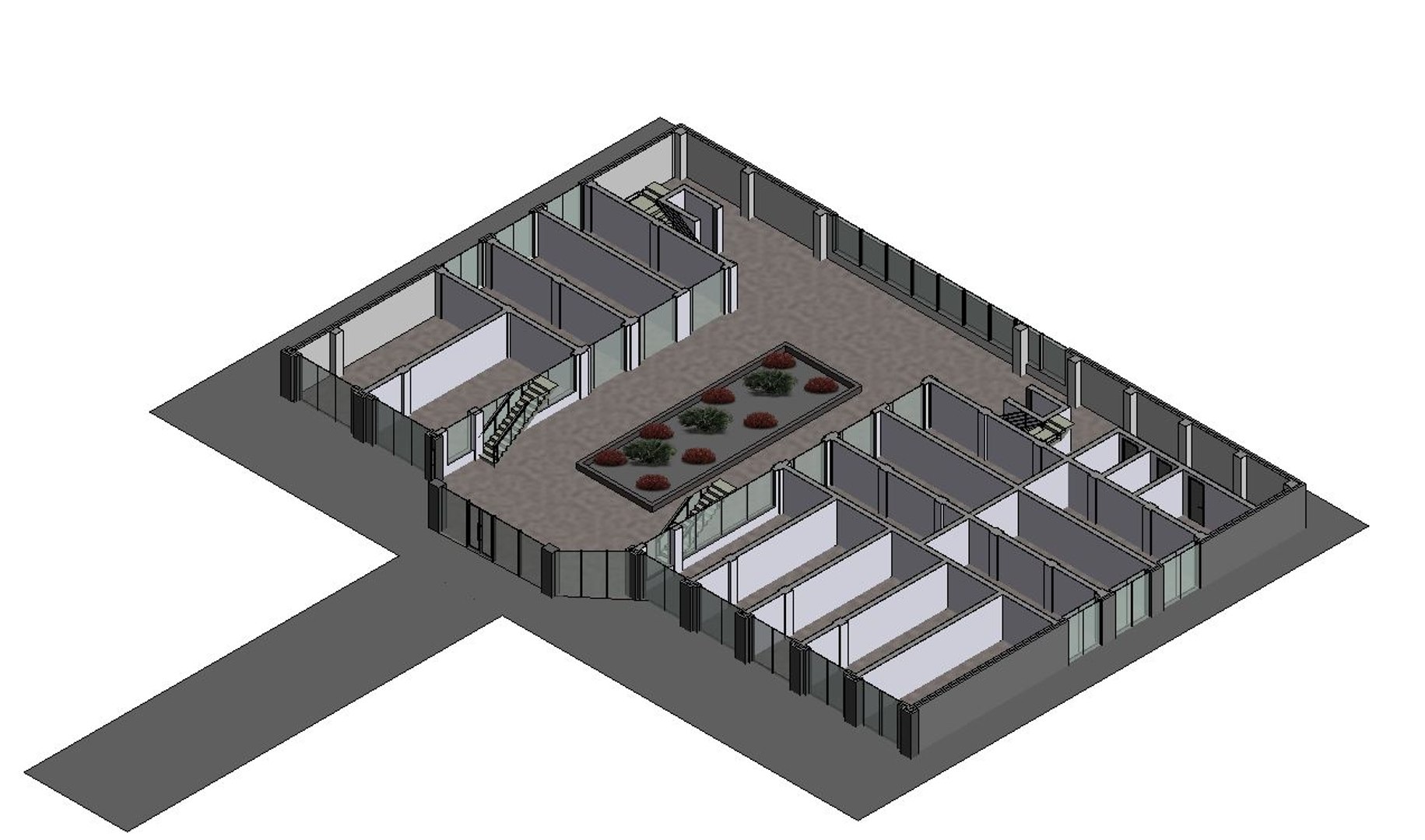 3D Model Revit Shopping Centre - TurboSquid 1422795