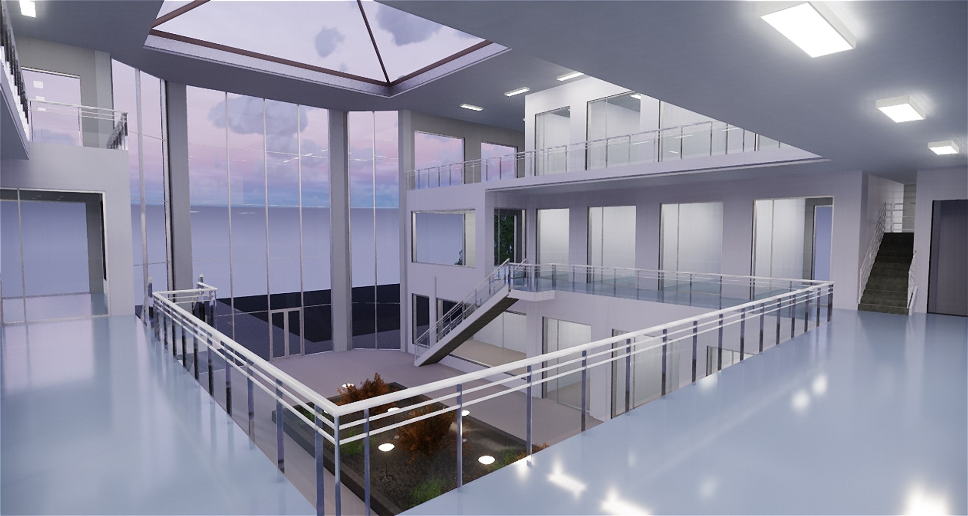 3D Model Revit Shopping Centre - TurboSquid 1422795