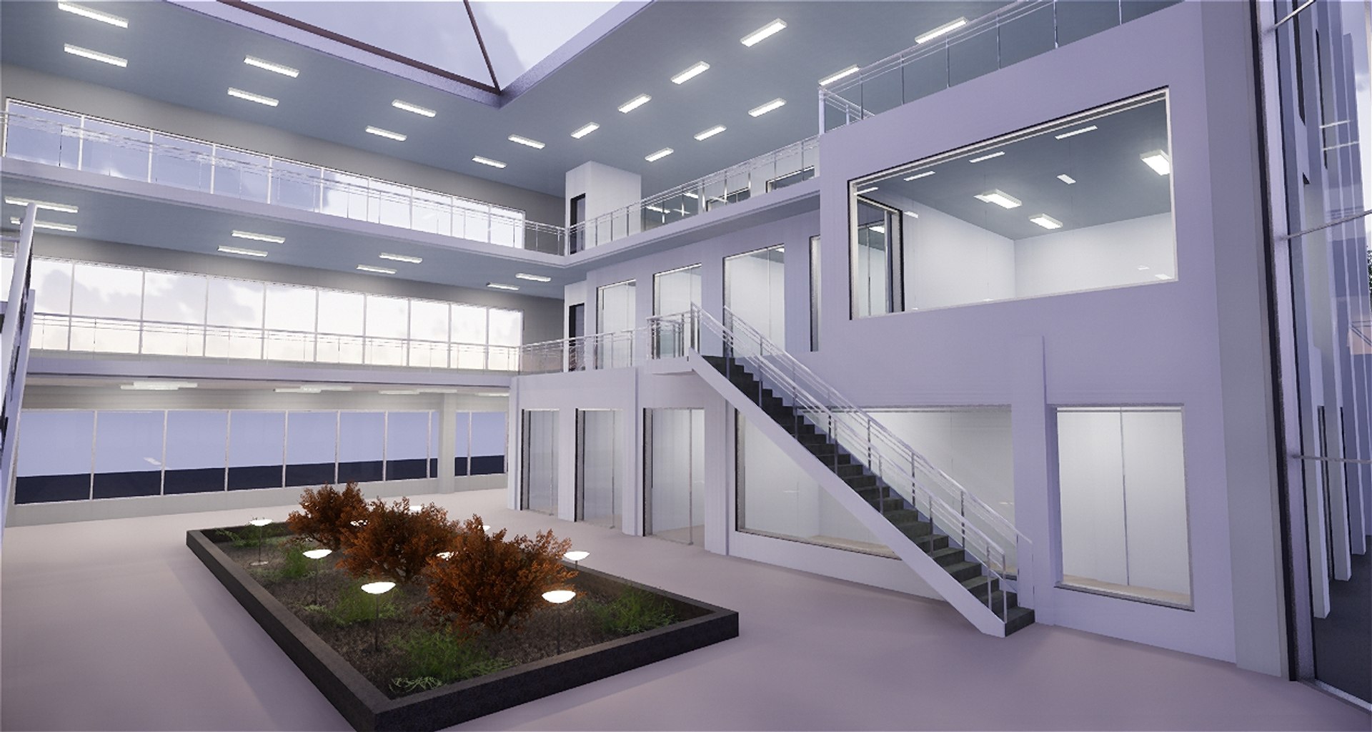 3D Model Revit Shopping Centre - TurboSquid 1422795