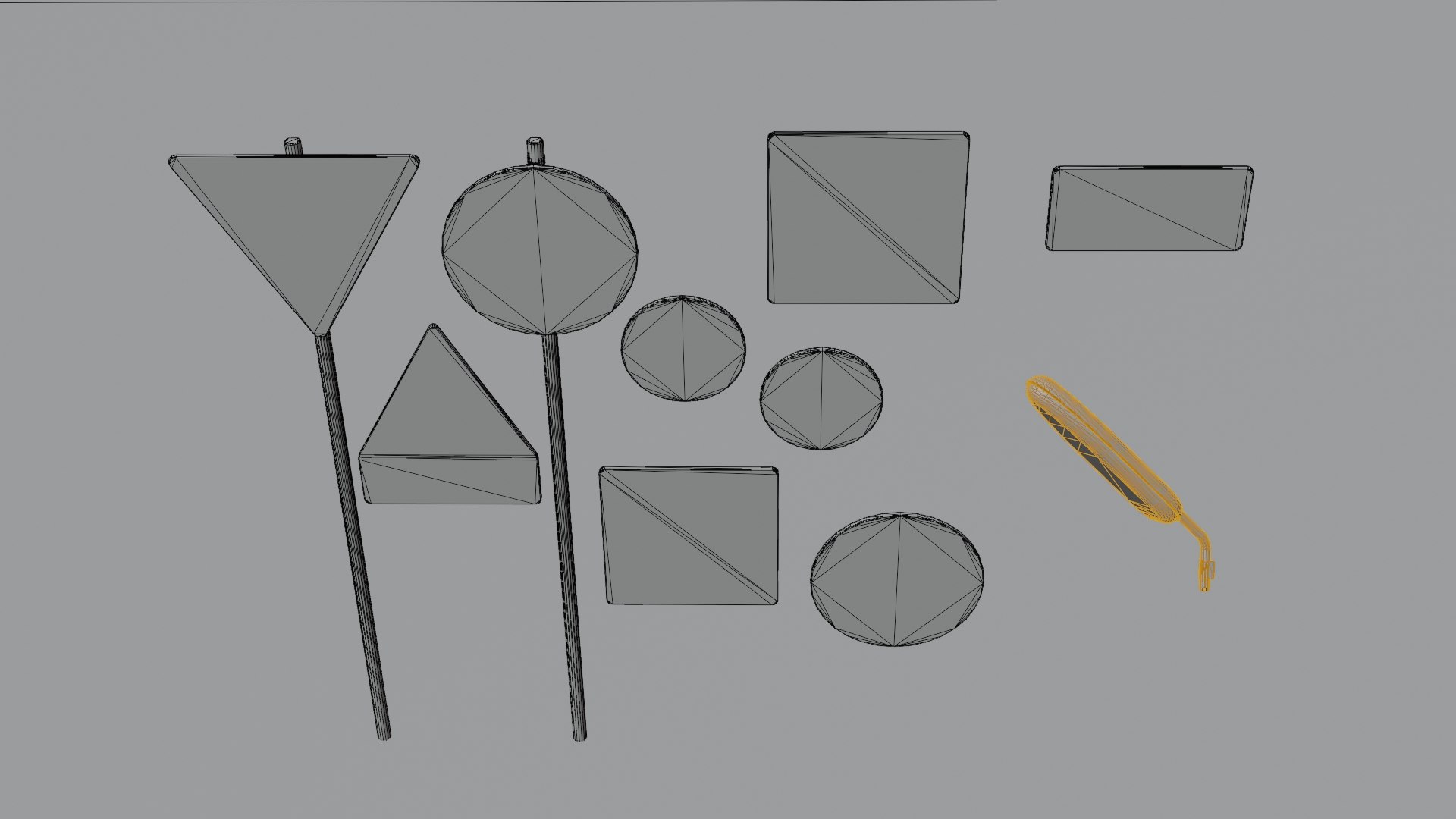 3D Japan Street Props Set 3 Model - TurboSquid 2375756