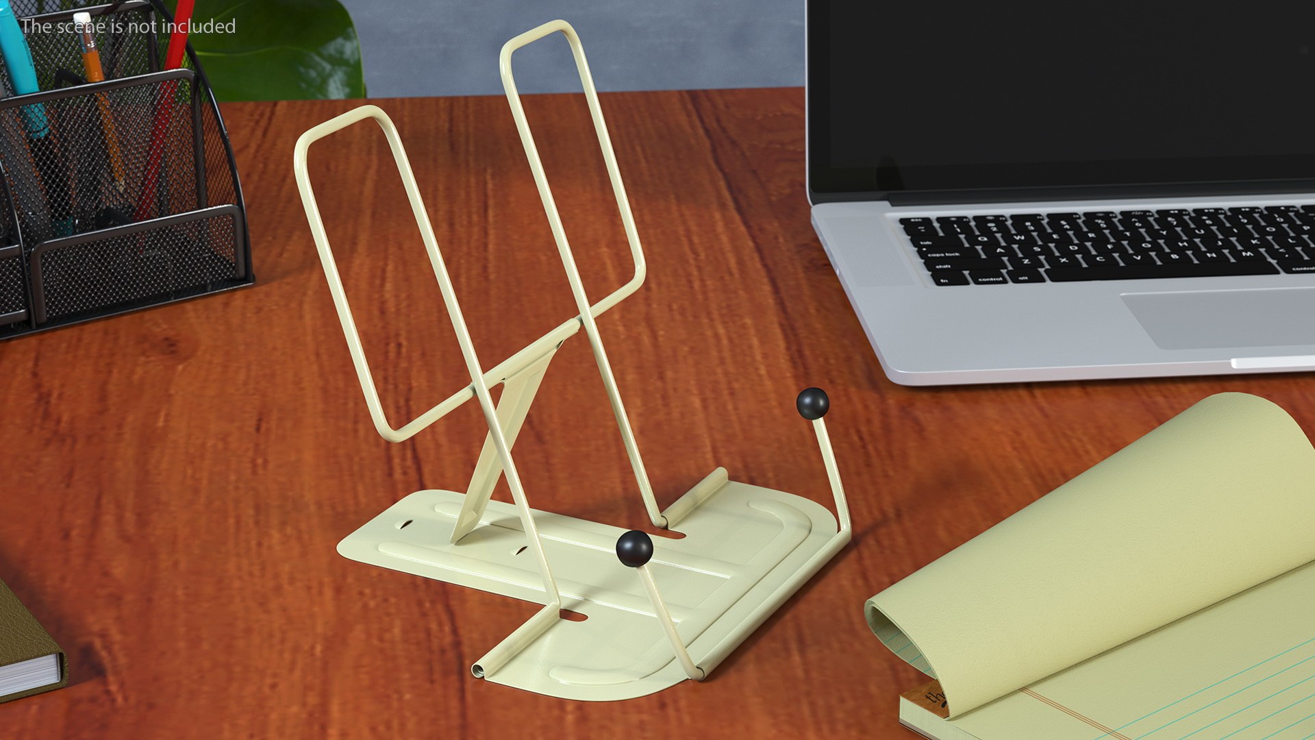 Folding Metal Book Stand Yellow 3D Model - TurboSquid 1833294