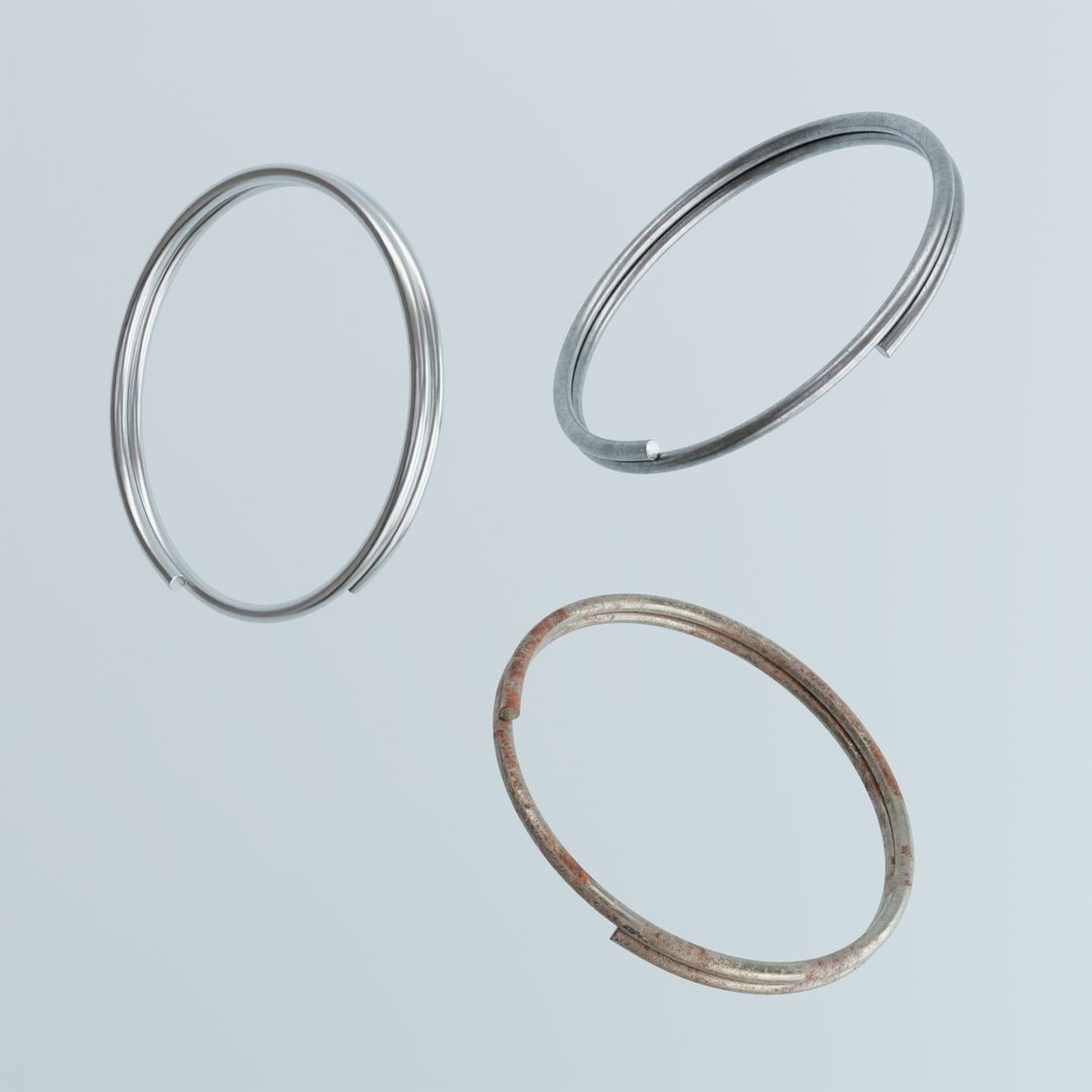 Key Ring 3D - TurboSquid 1989135