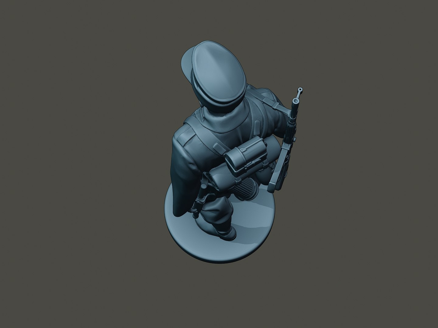 German Soldier Ww2 Walk Model - TurboSquid 1497675