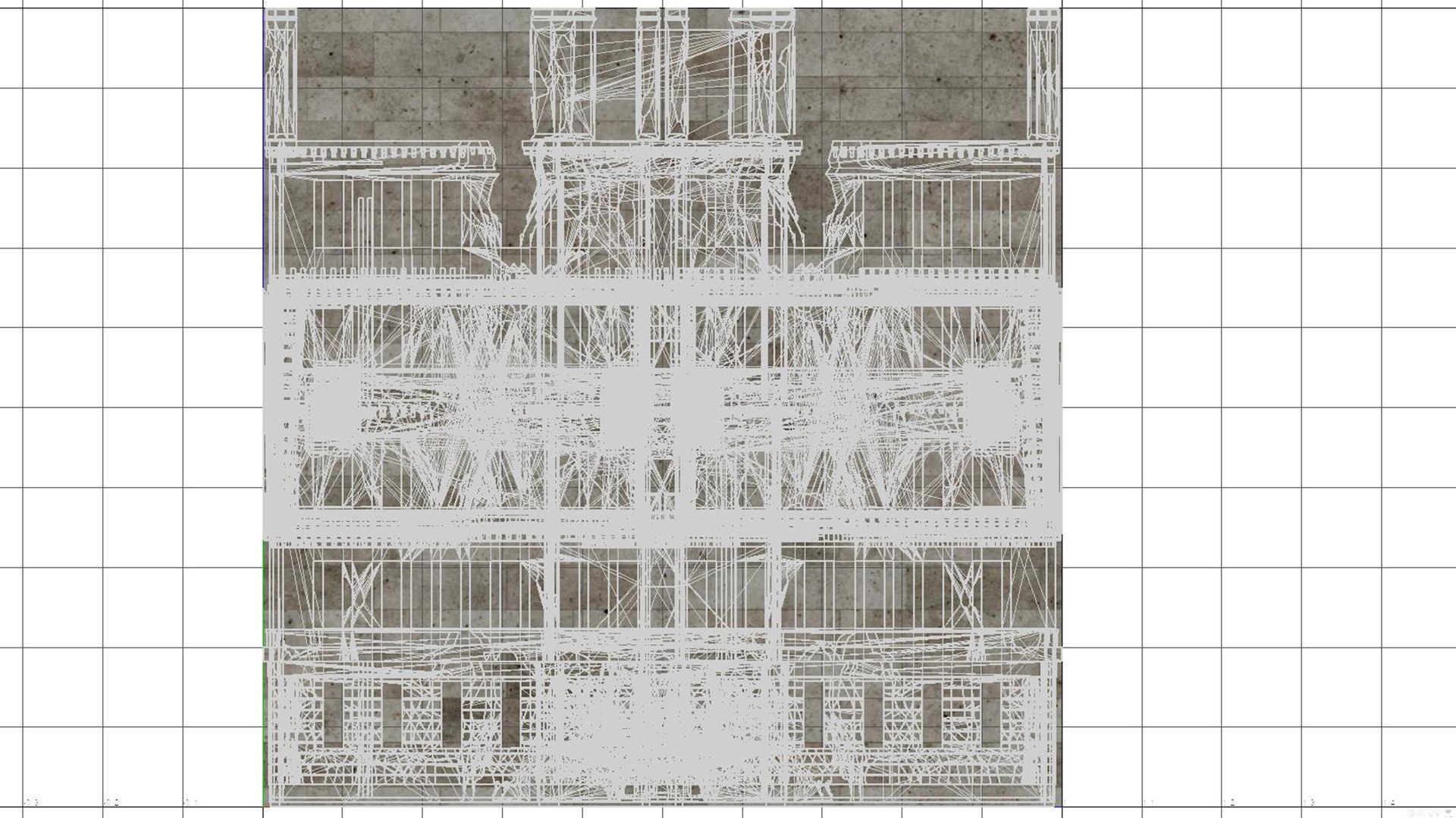 3D Detailed Ruined Building A5 Model - TurboSquid 1840763