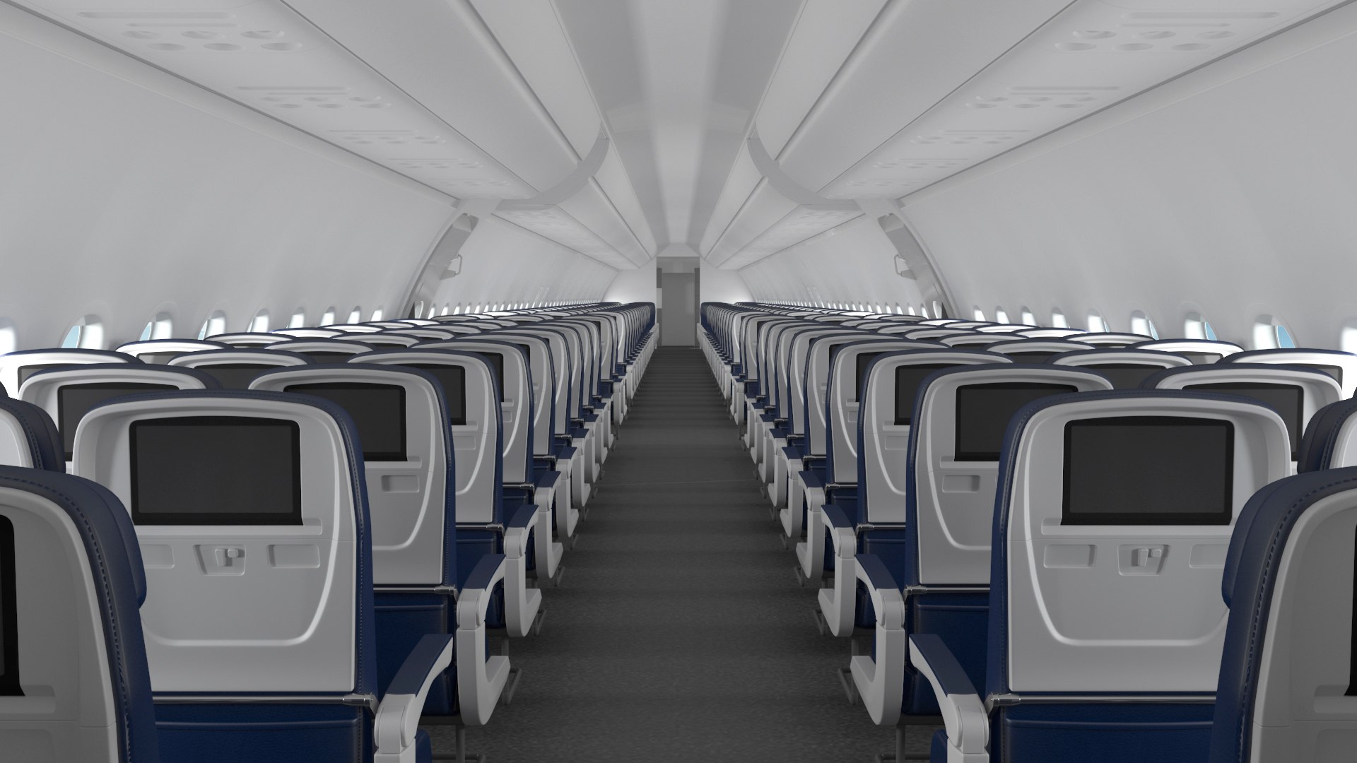 3D Model Delta Air Lines Airbus A321 NEO With Interior - TurboSquid 2388712