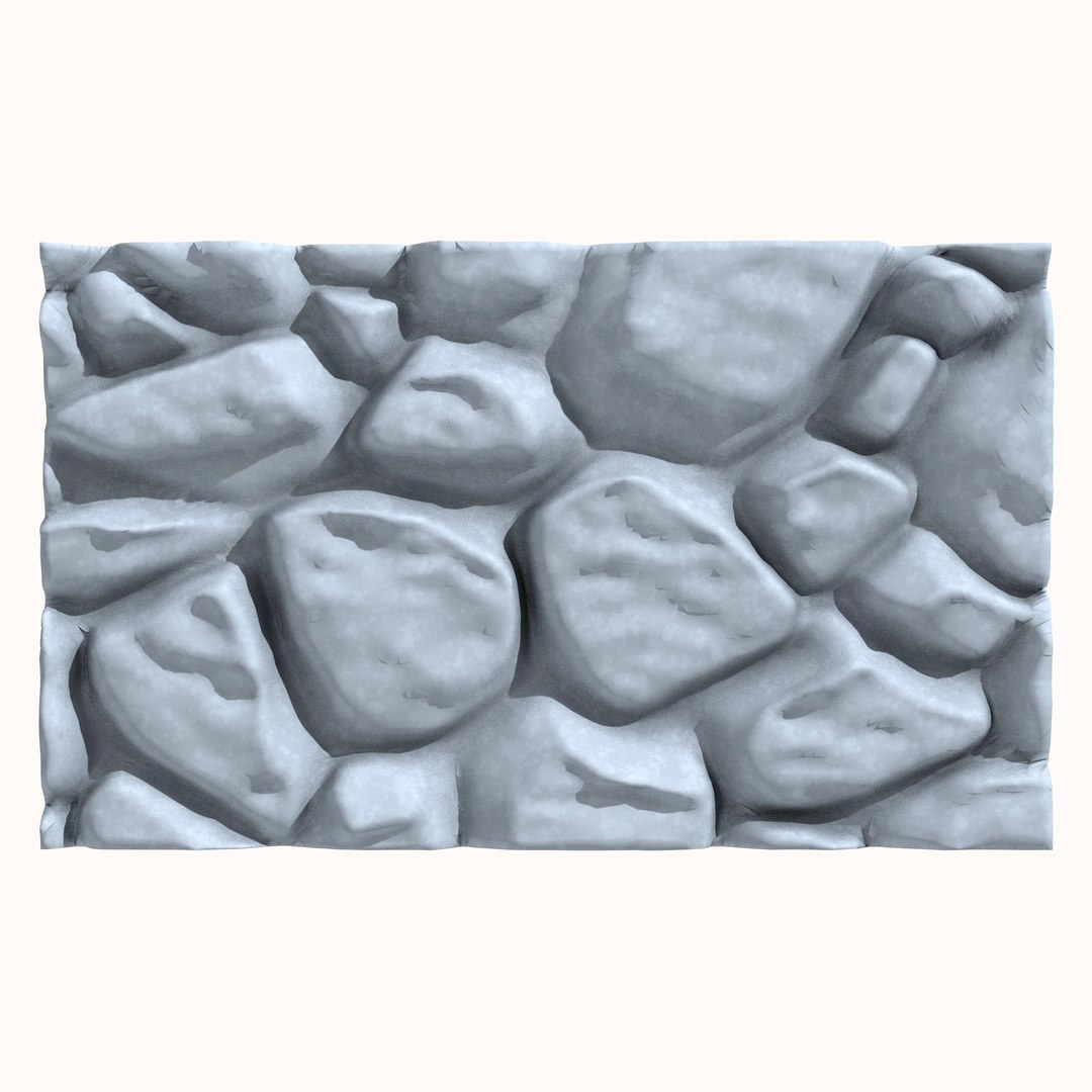 Stone Wall 172 3D - TurboSquid 2385164