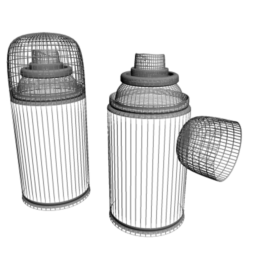 spray 3d model