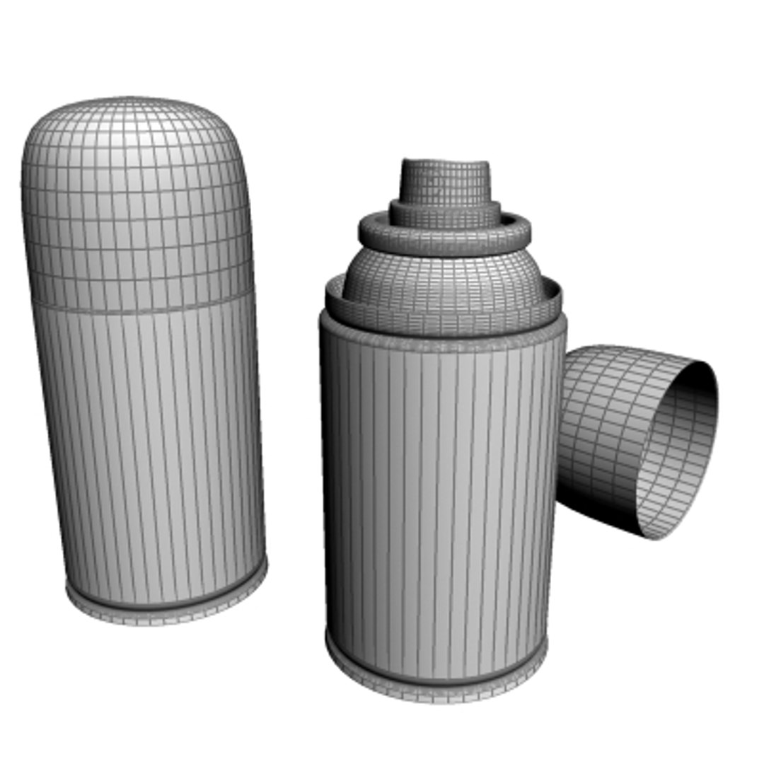 spray 3d model