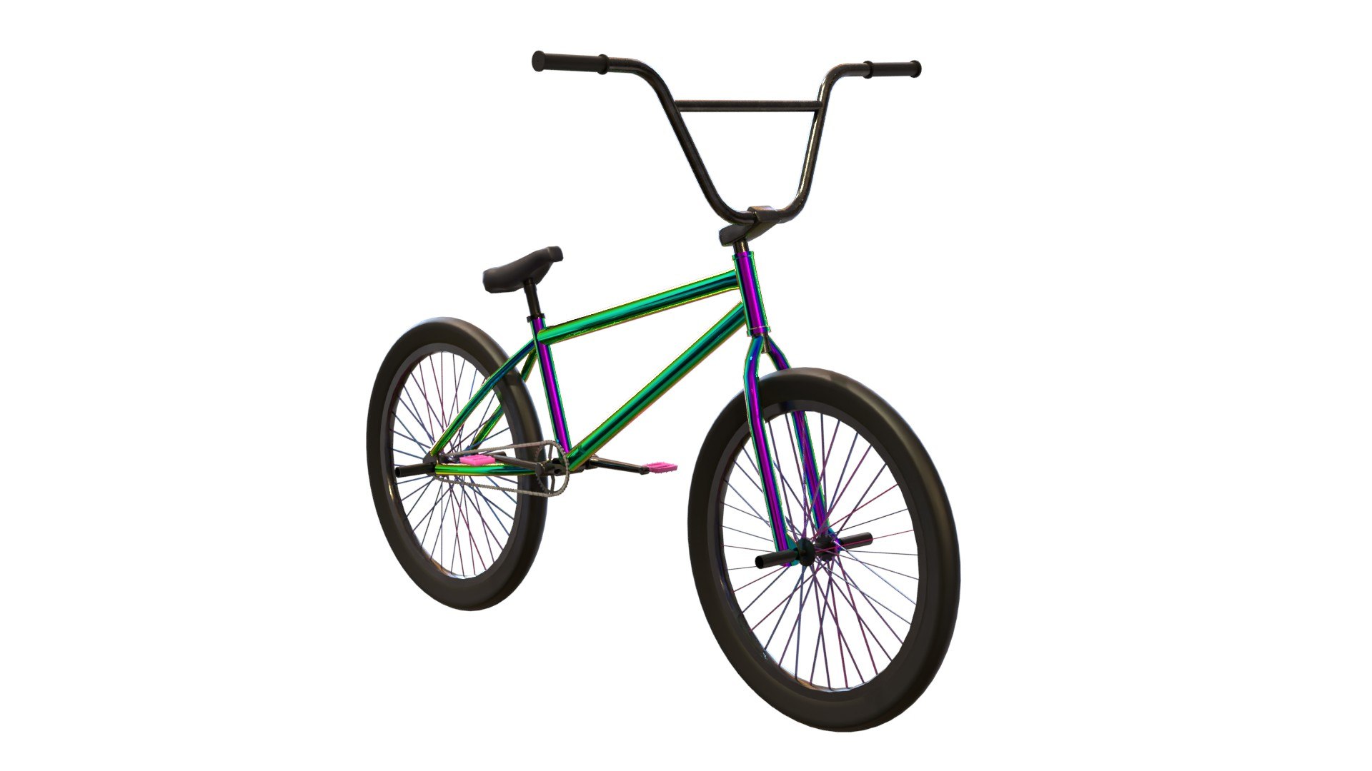 3D BMX Bike Low-poly 3D model - TurboSquid 2174967