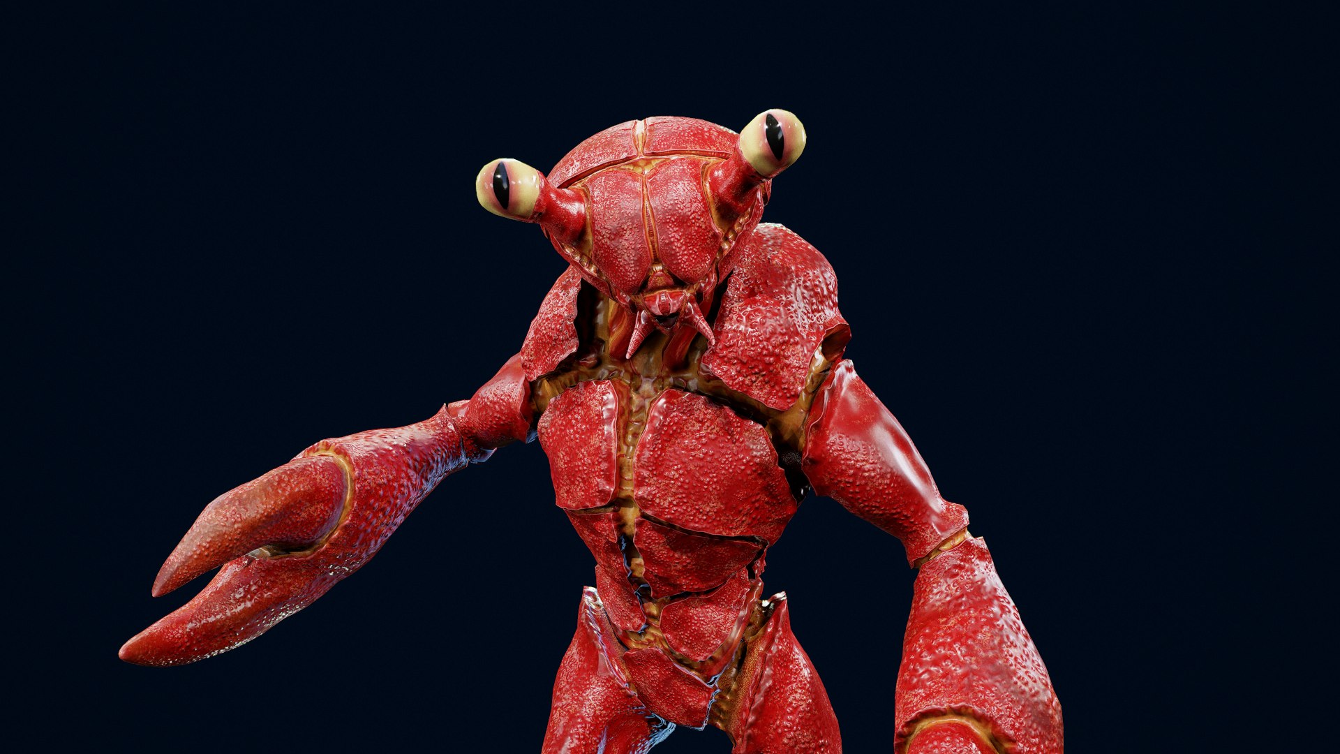 Crab Monster 3D Model - TurboSquid 2098217