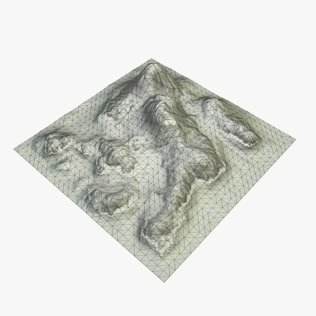 3d Tropical Island Terrain 9