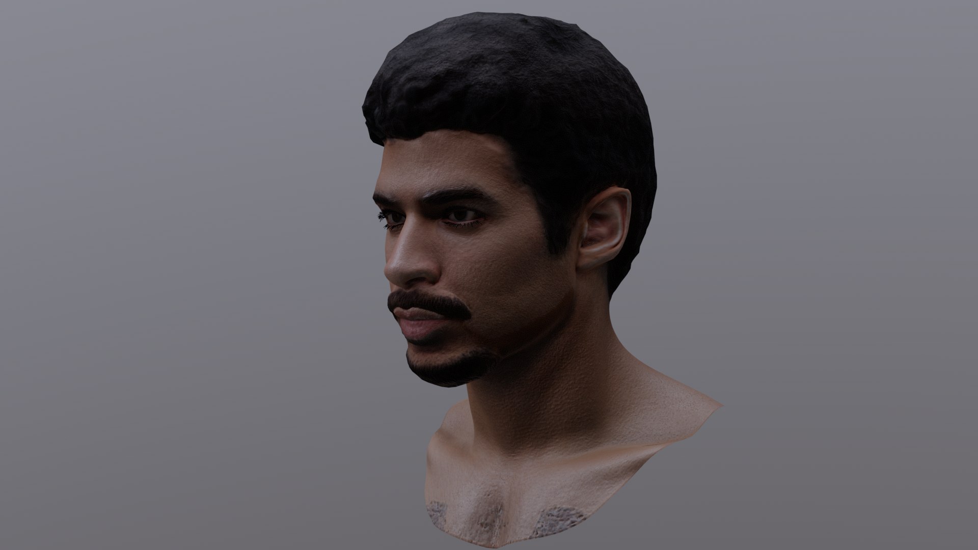 BAD BUNNY Renderable PBR Bust 3D - TurboSquid 2515467