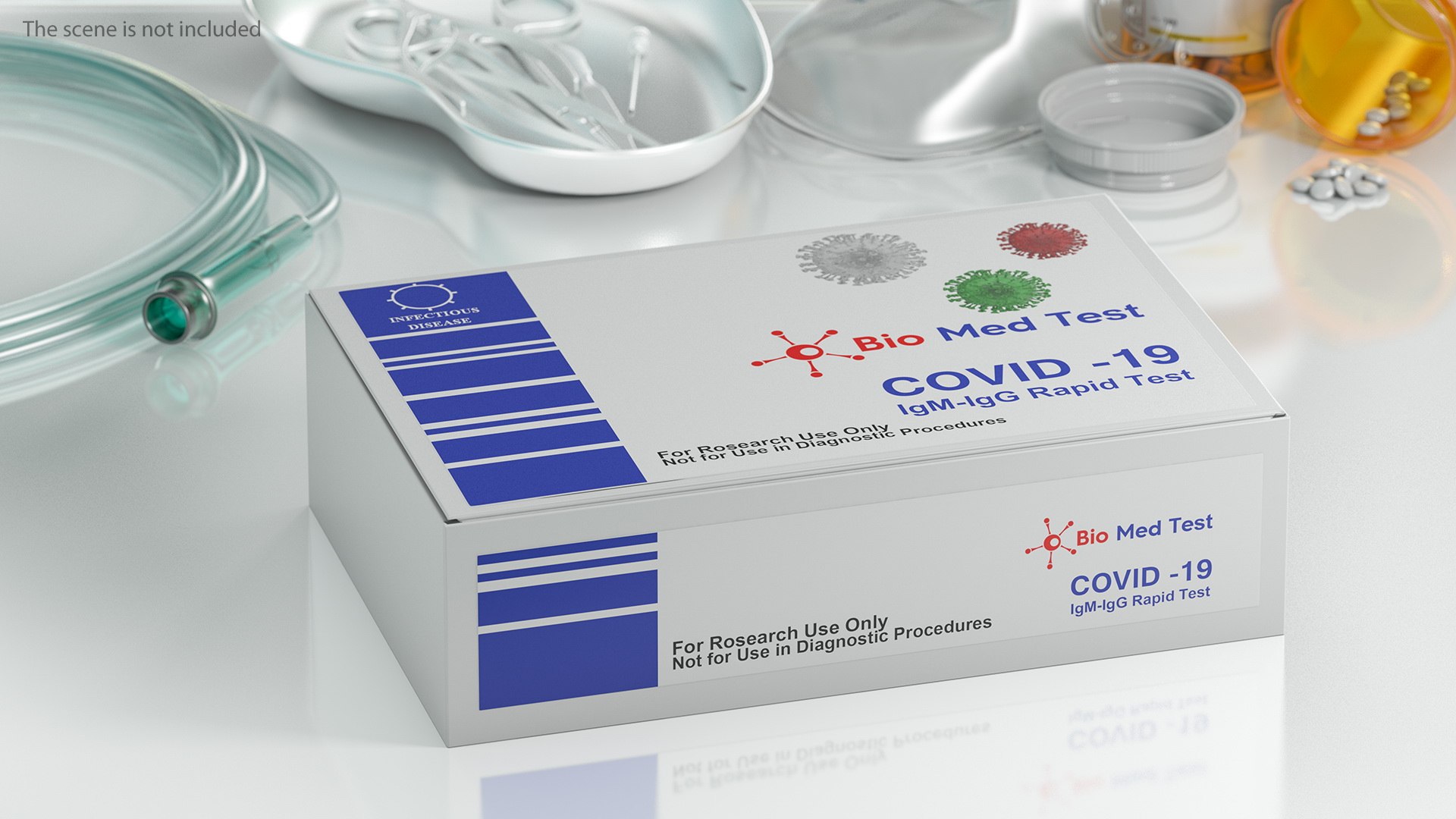 Covid 19 Rapid Diagnostic Model - TurboSquid 1595615