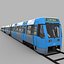 3d Metro Subway Train Model