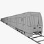 3d Metro Subway Train Model