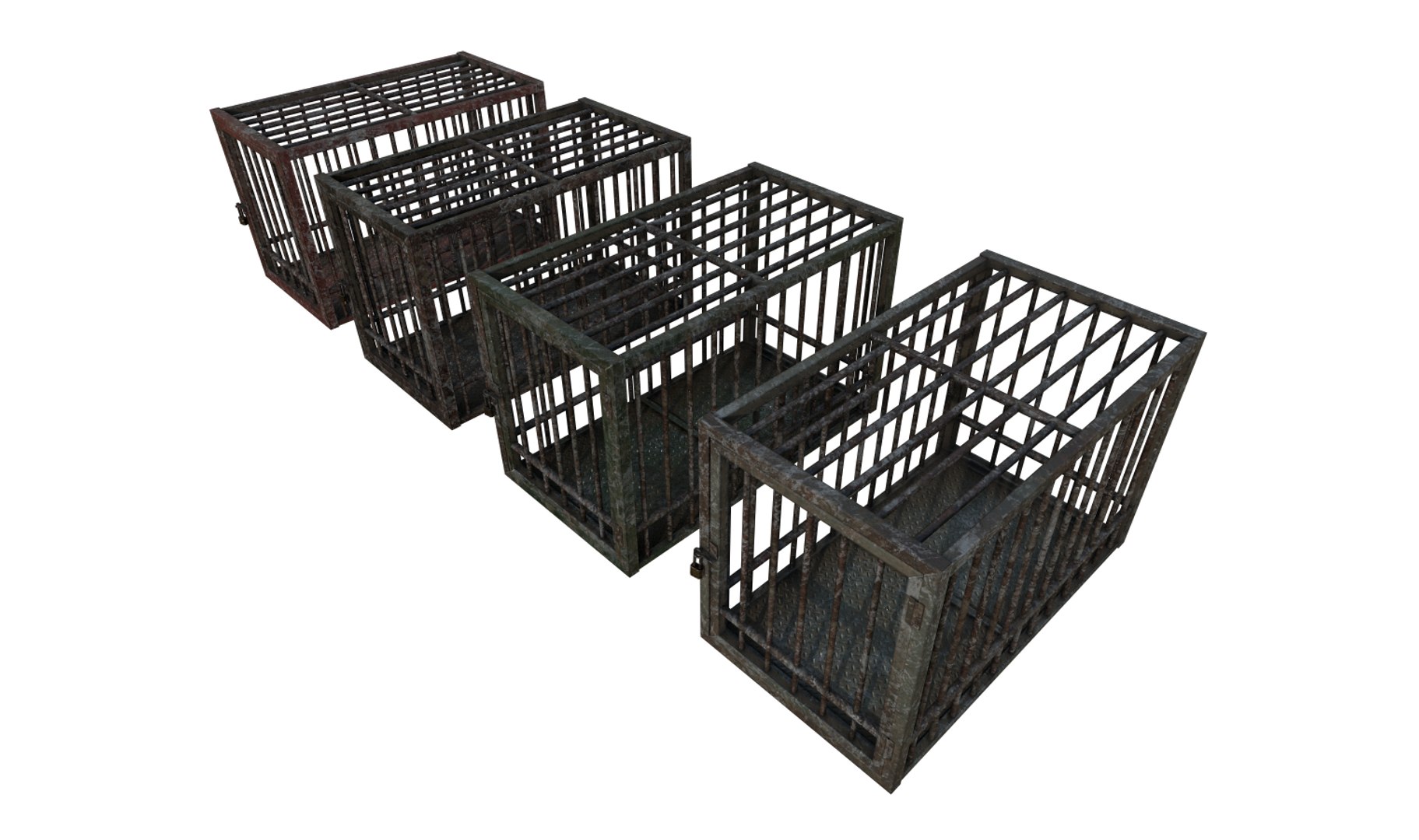 Cages Pack 3D Model - TurboSquid 2091843