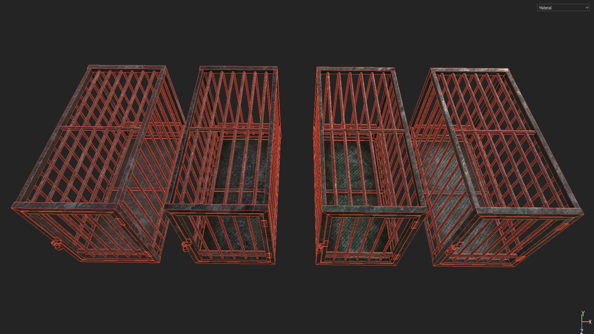 Cages Pack 3D Model - TurboSquid 2091843