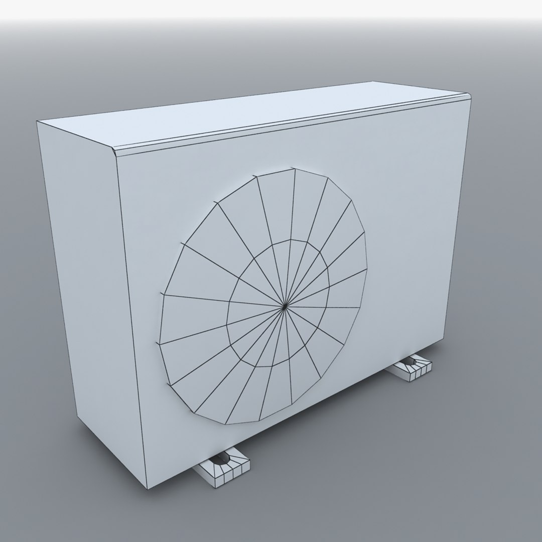 3d Air Conditioning Unit