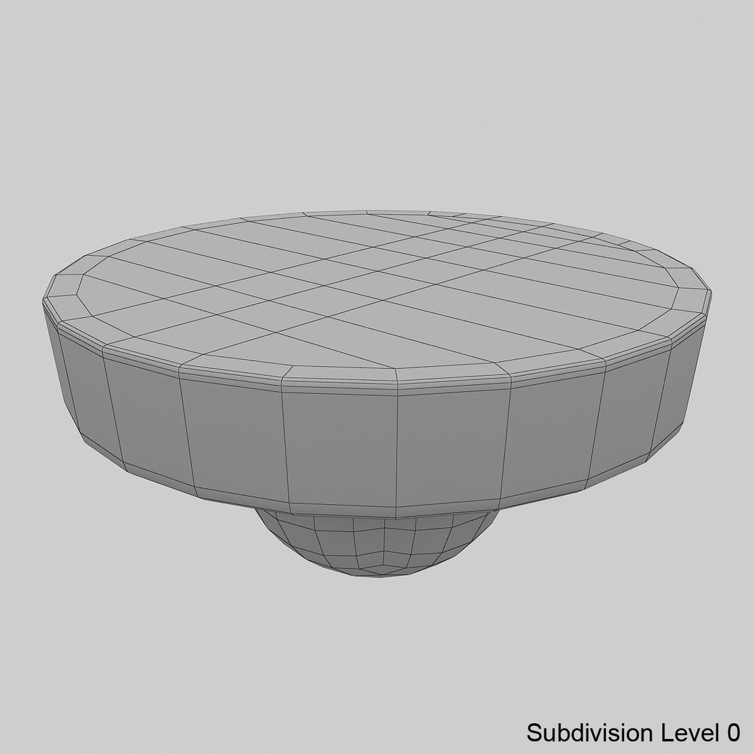 3d Security Dome Camera Model