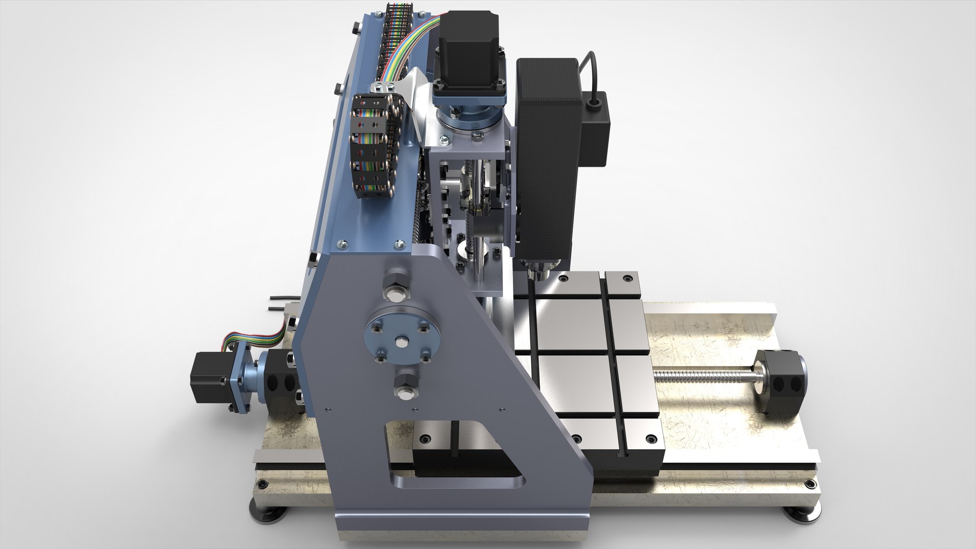 3D Milling Machine Cnc Model - TurboSquid 1286901