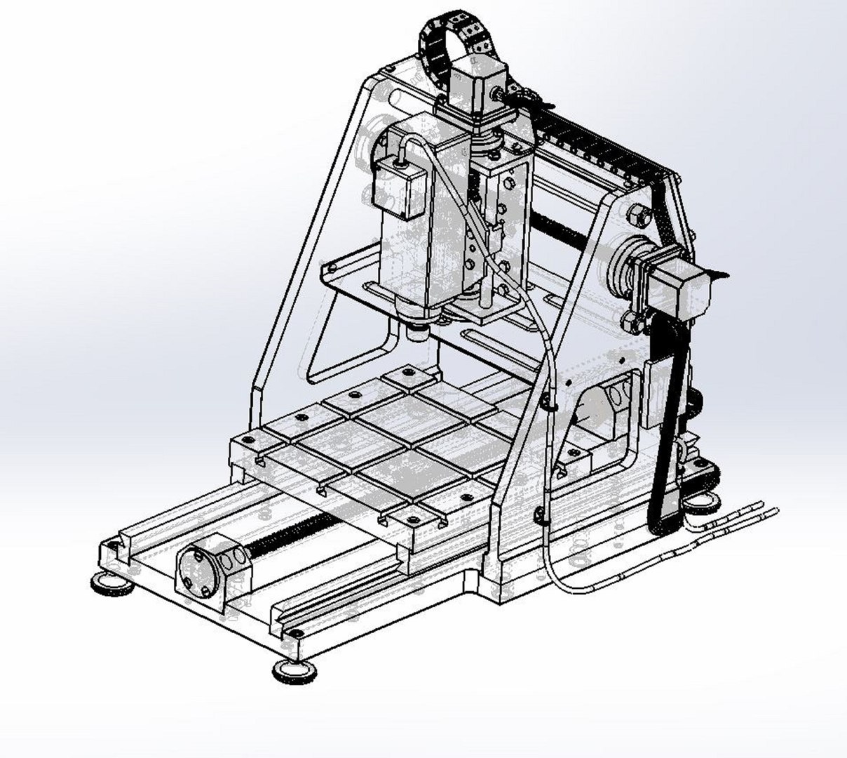 3D Milling Machine Cnc Model - TurboSquid 1286901