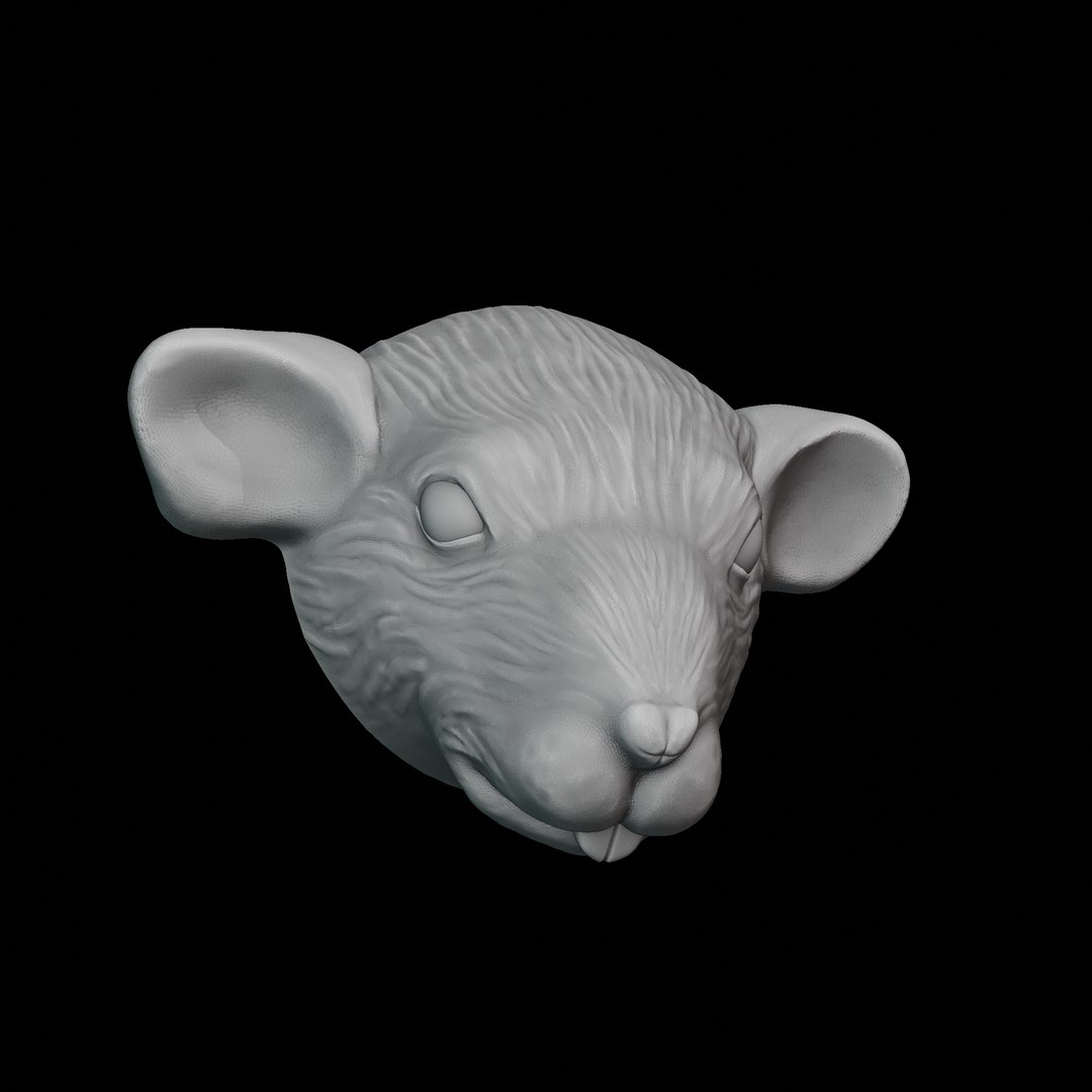 Rat Decor Model - TurboSquid 1833355