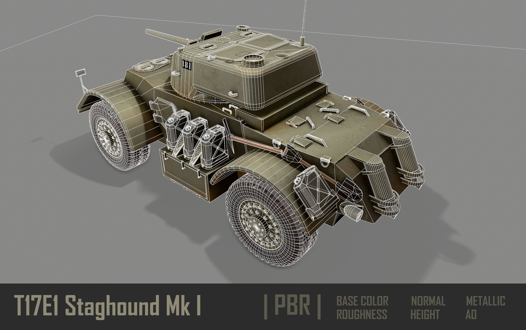 Car Armoured Pbr 3D Model - TurboSquid 1685162