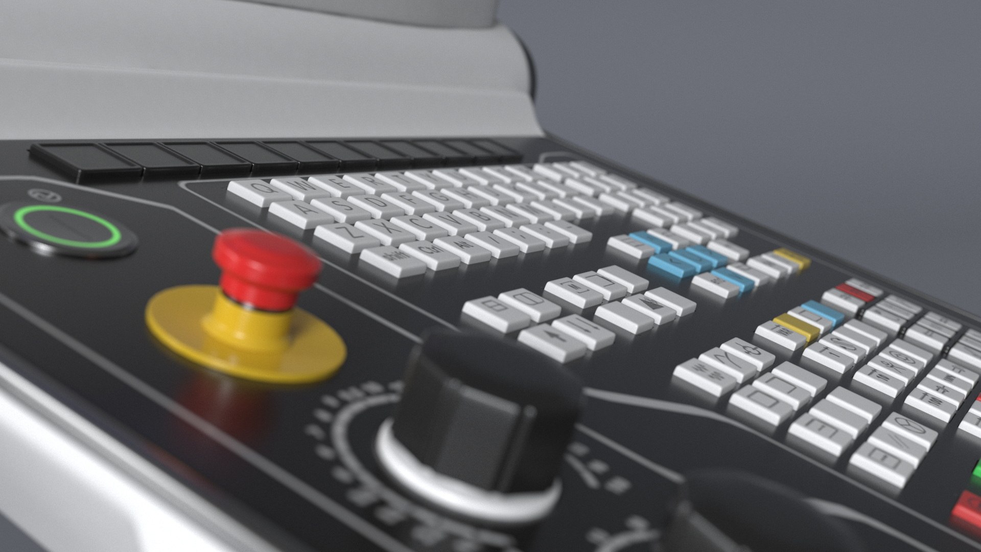 3D Model Program Console For DMU 200 Gantry CNC Machine - TurboSquid ...