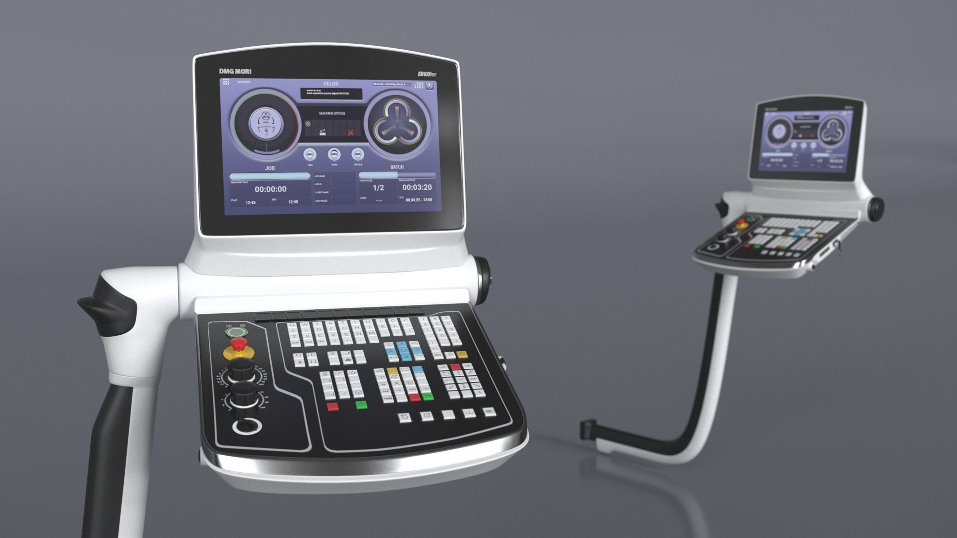 3D Model Program Console For DMU 200 Gantry CNC Machine - TurboSquid ...