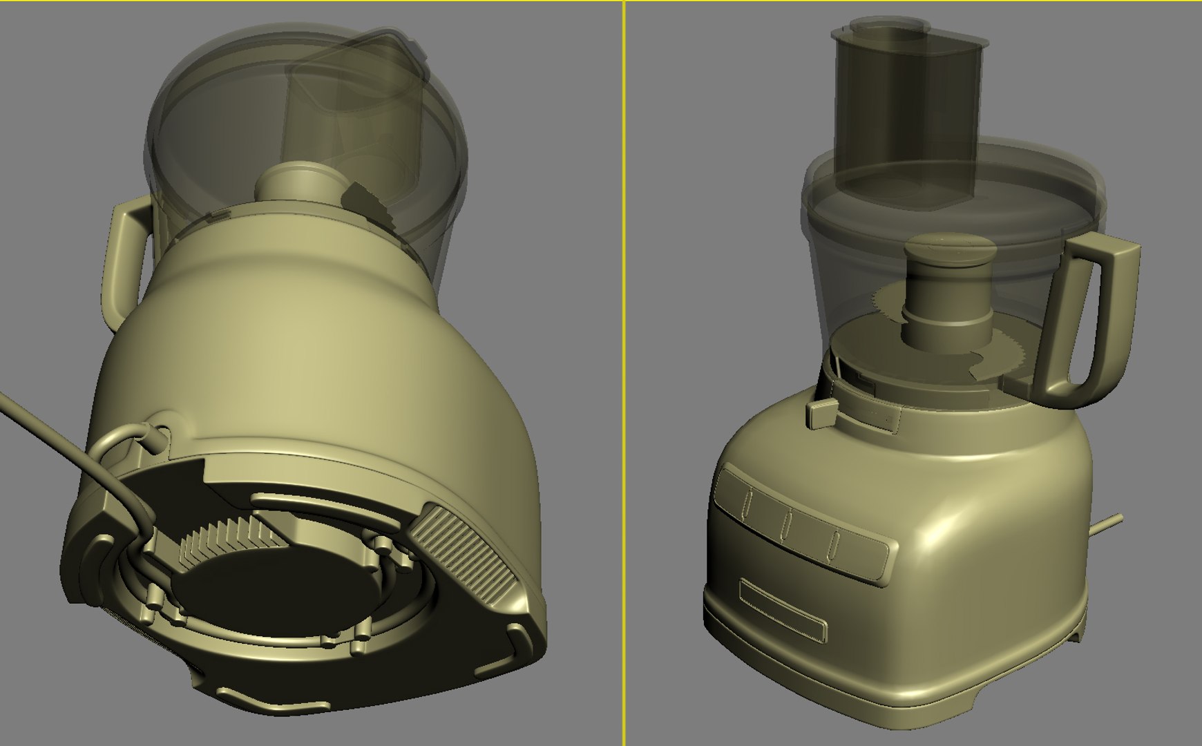 7-cup Food Processor 3ds