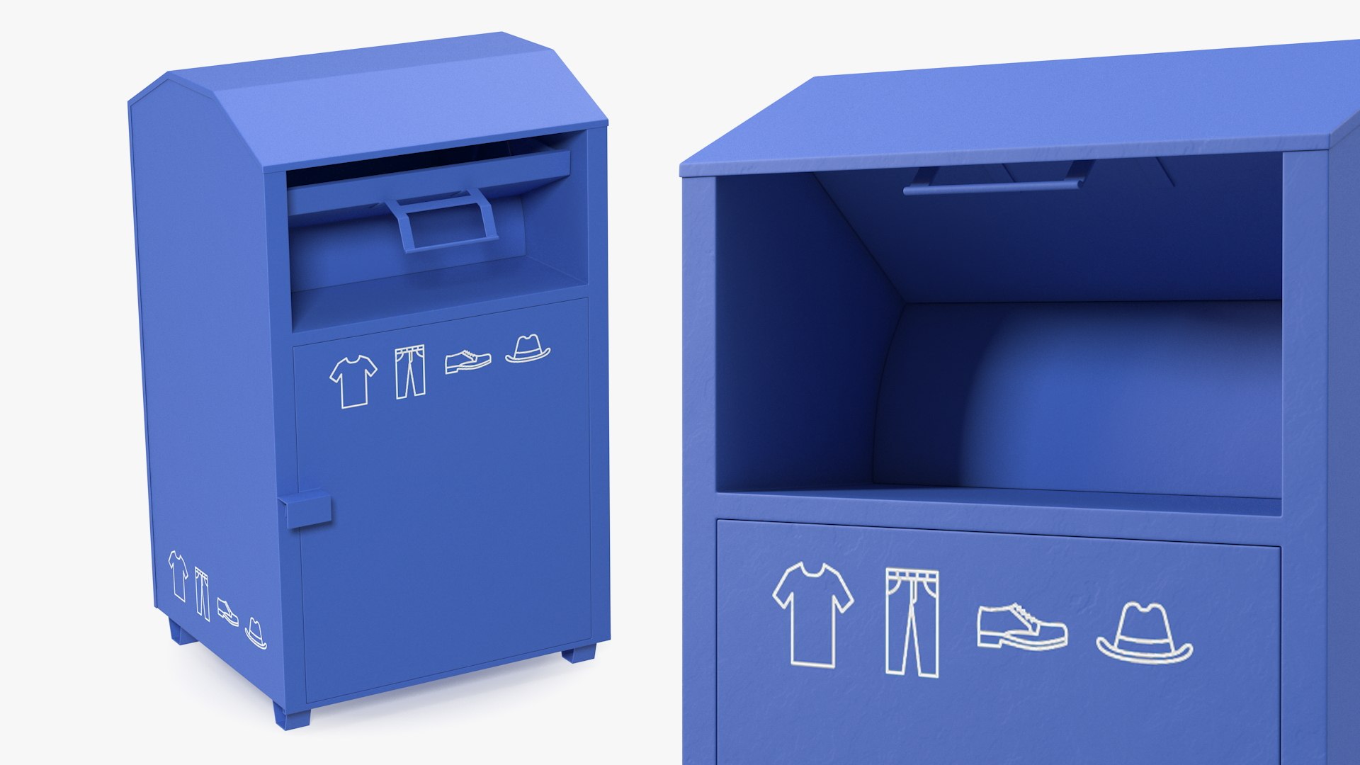 Blue Drop Box Rigged 3D - TurboSquid 2051006