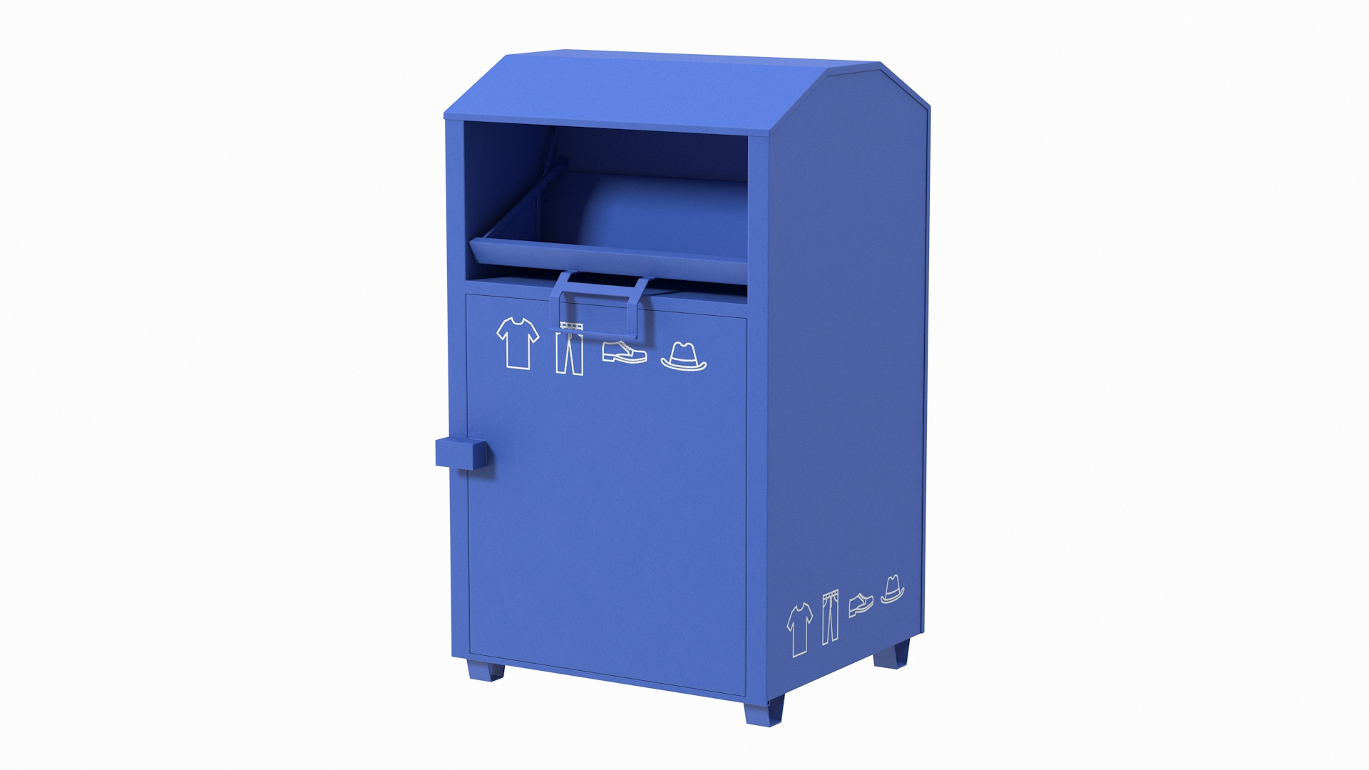 Blue Drop Box Rigged 3D - TurboSquid 2051006