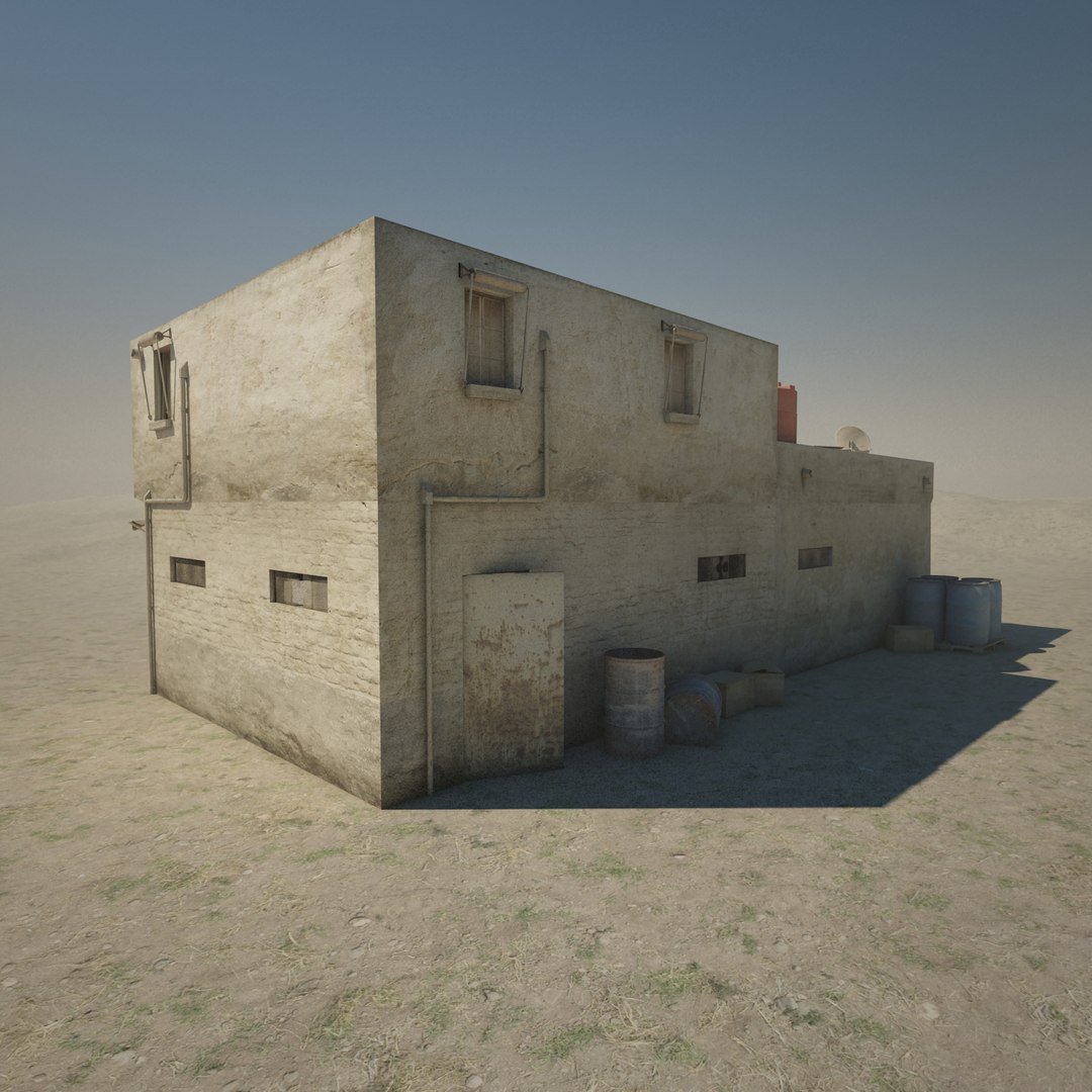 3ds Max Arab Building Truax