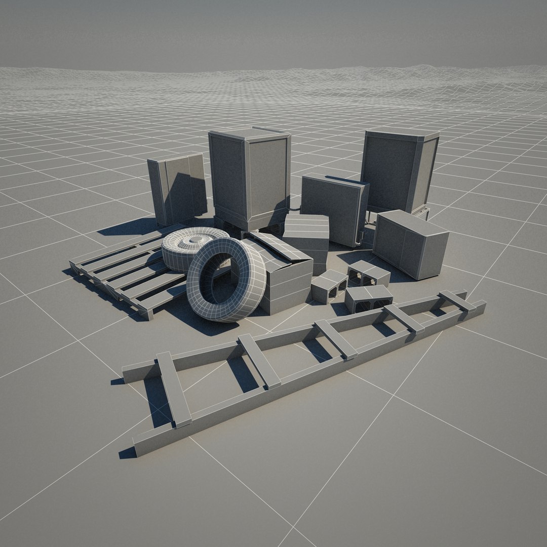 3ds Max Arab Building Truax