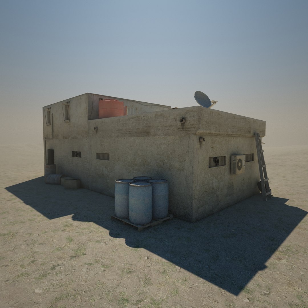 3ds Max Arab Building Truax