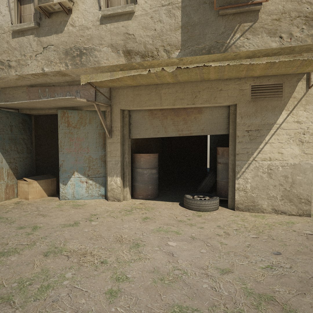 3ds Max Arab Building Truax