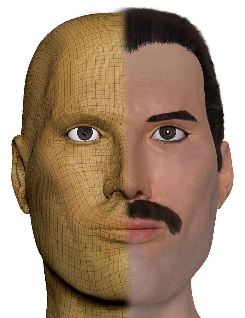 3D Freddie Mercury Model - TurboSquid 1382806