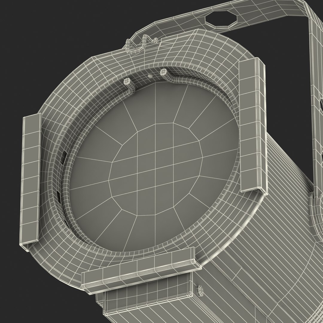 3d fresnel strand led light model