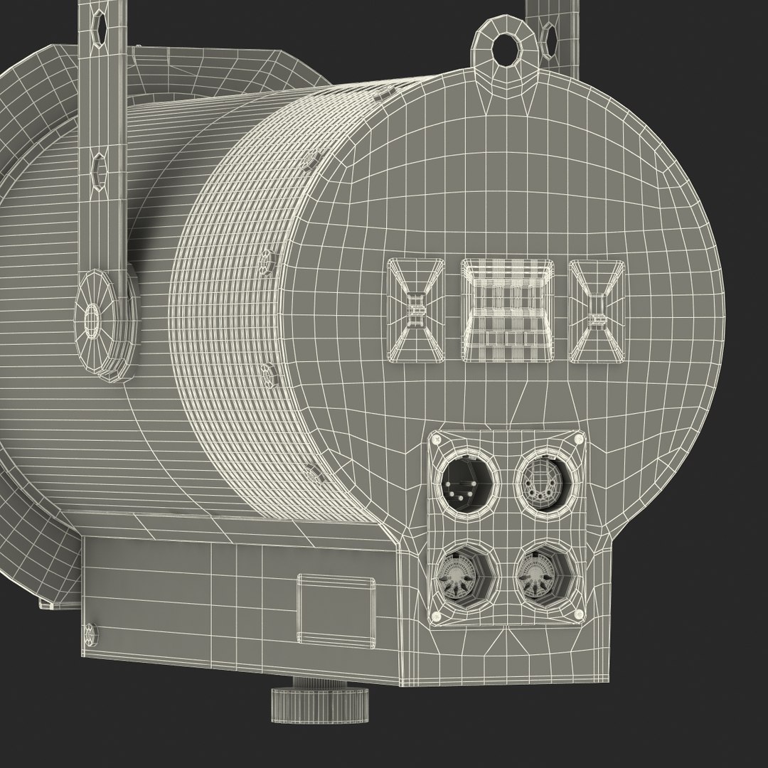 3d fresnel strand led light model