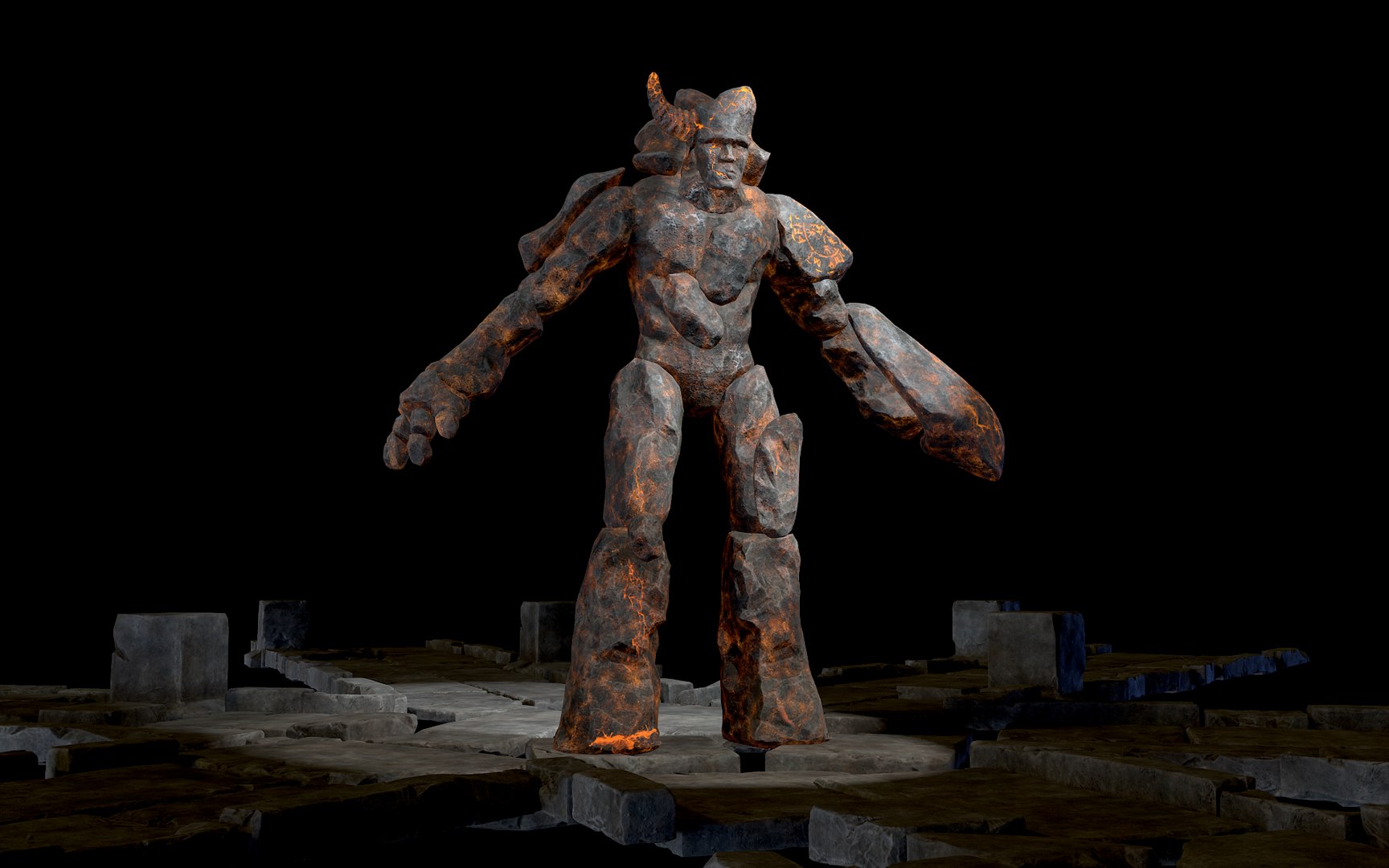 Elemental Golems 3D Model - TurboSquid 1738767