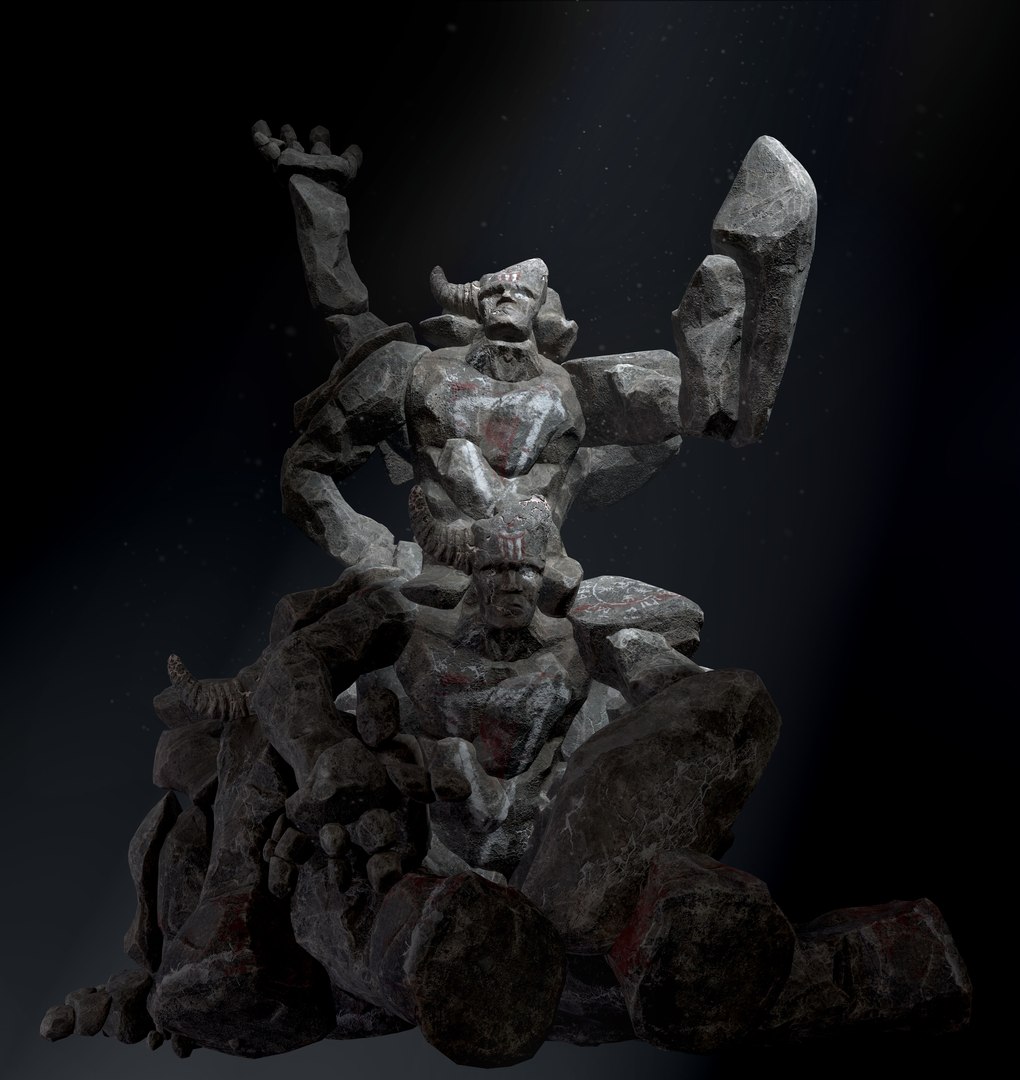 Elemental Golems 3D Model - TurboSquid 1738767