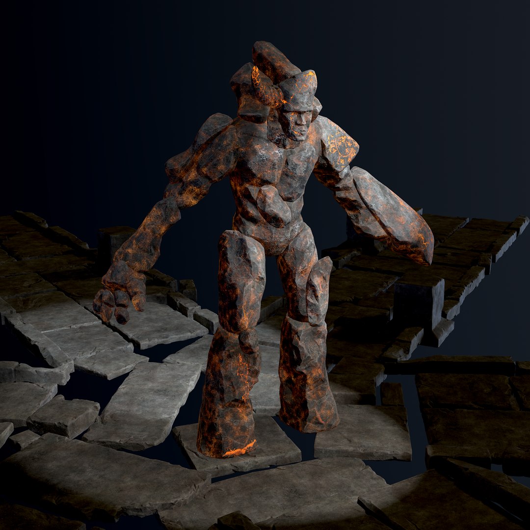 Elemental Golems 3D Model - TurboSquid 1738767