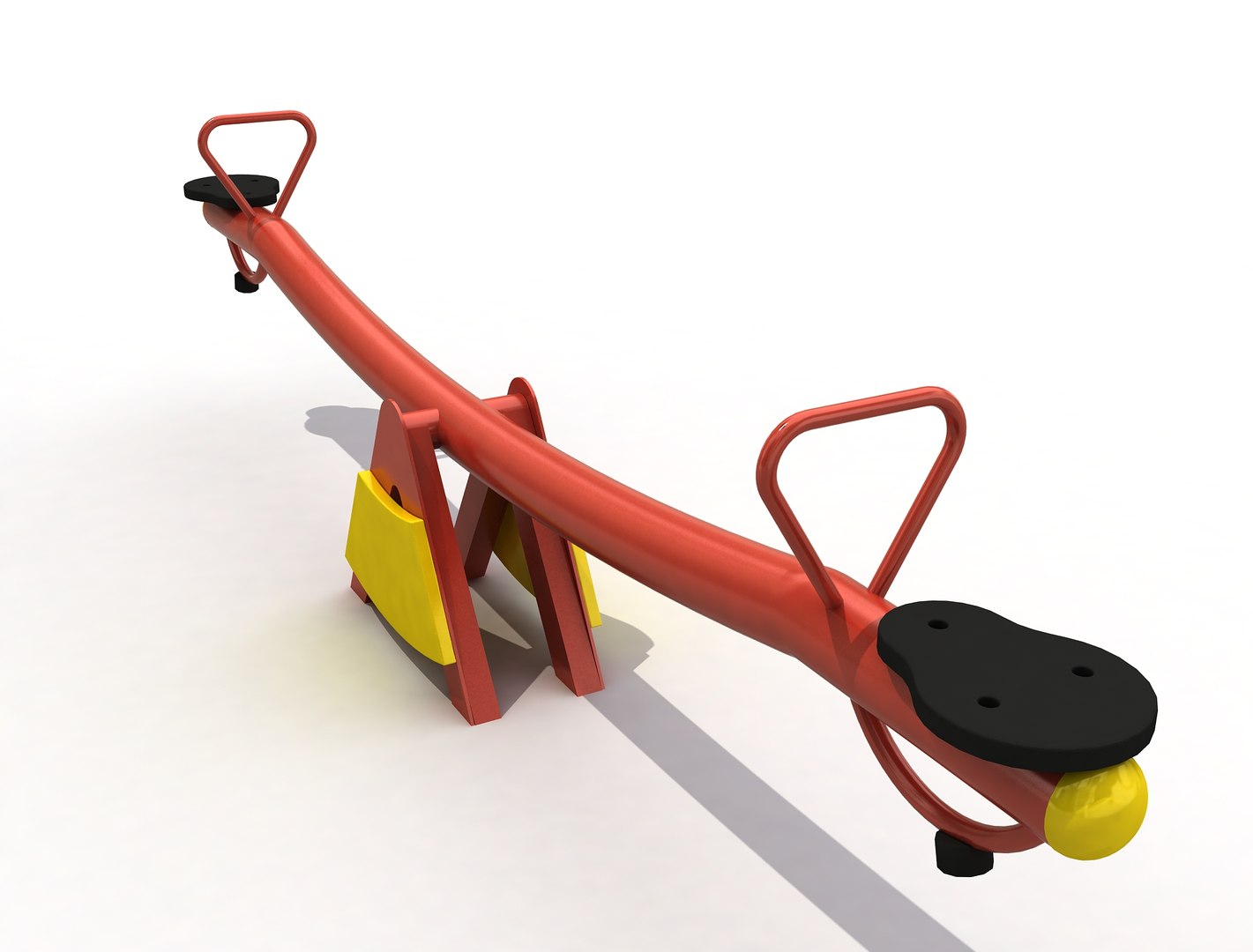 Seesaw Playground Model - TurboSquid 1579937
