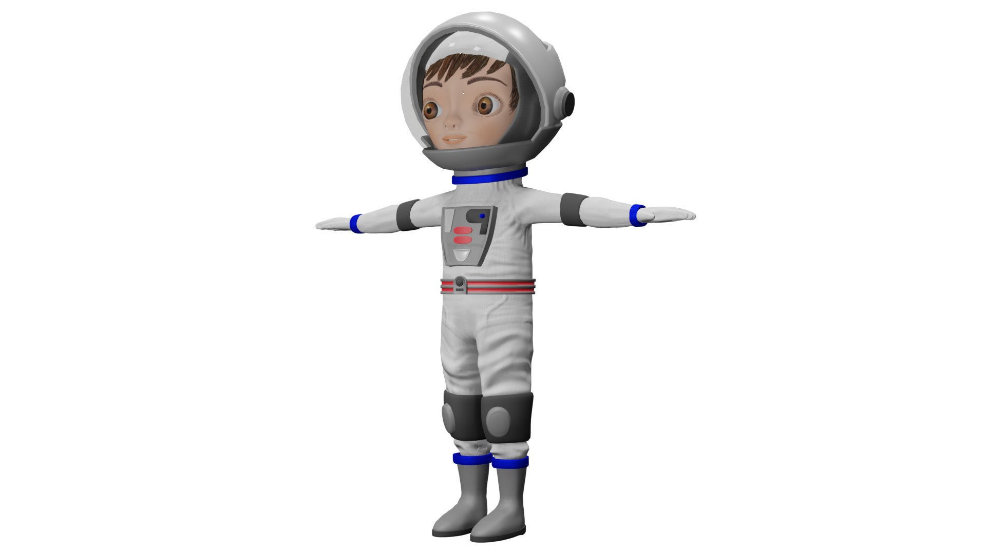3D Astronaut Model - TurboSquid 2165725