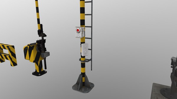 modelo 3d Japan Train Railway Signalling - TurboSquid 1916233
