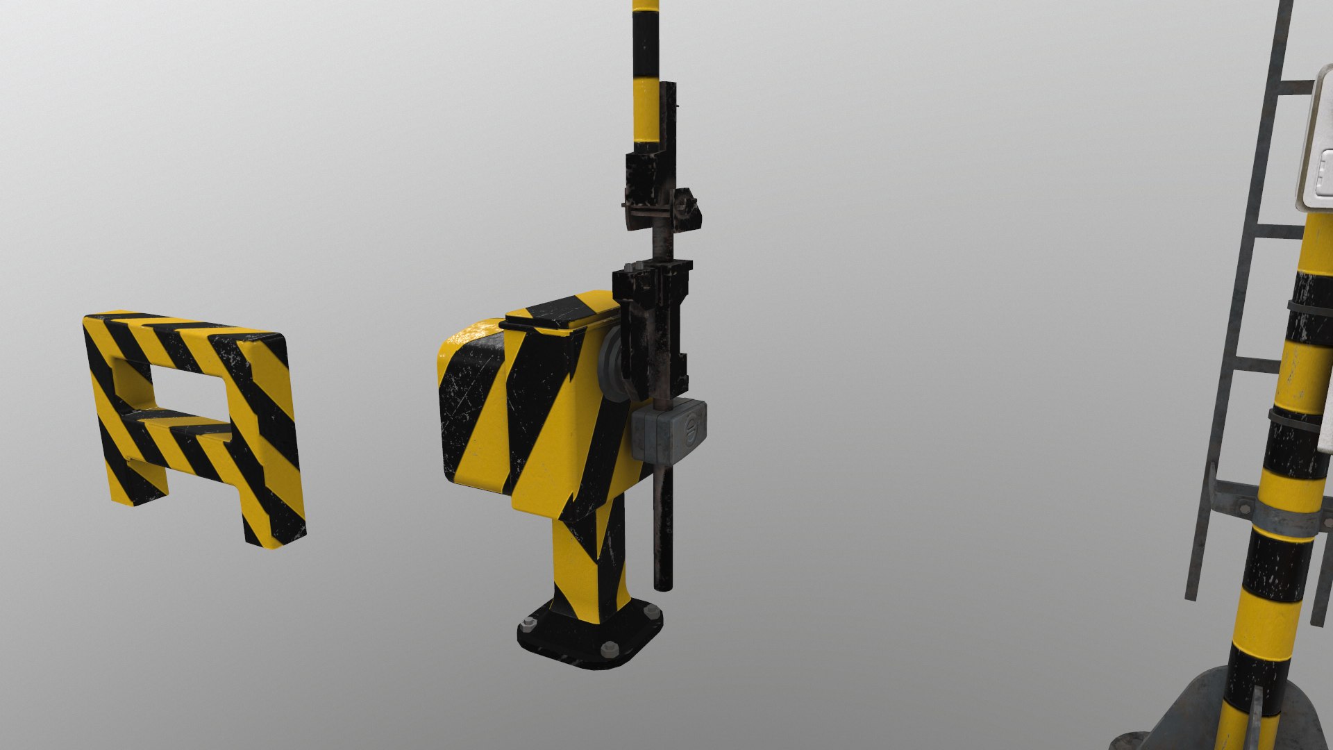 3D Model Japan Train Railway Signalling - TurboSquid 1916233