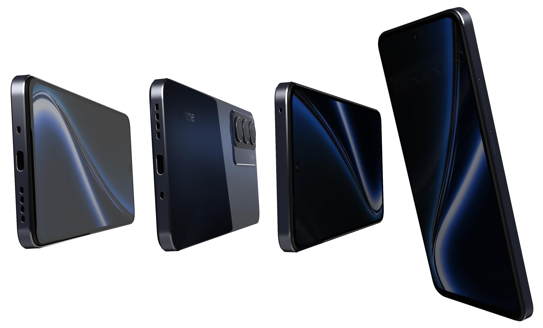 3D Model Realme NARZO 80x 5G Deep Ocean - TurboSquid 2392236