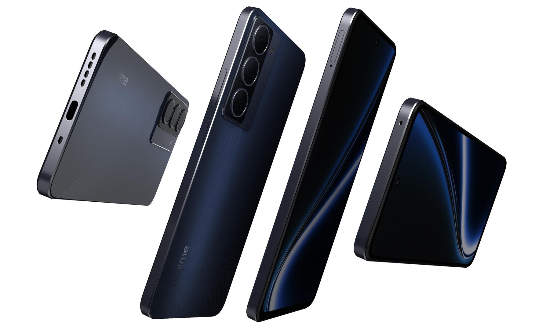 3D Model Realme NARZO 80x 5G Deep Ocean - TurboSquid 2392236