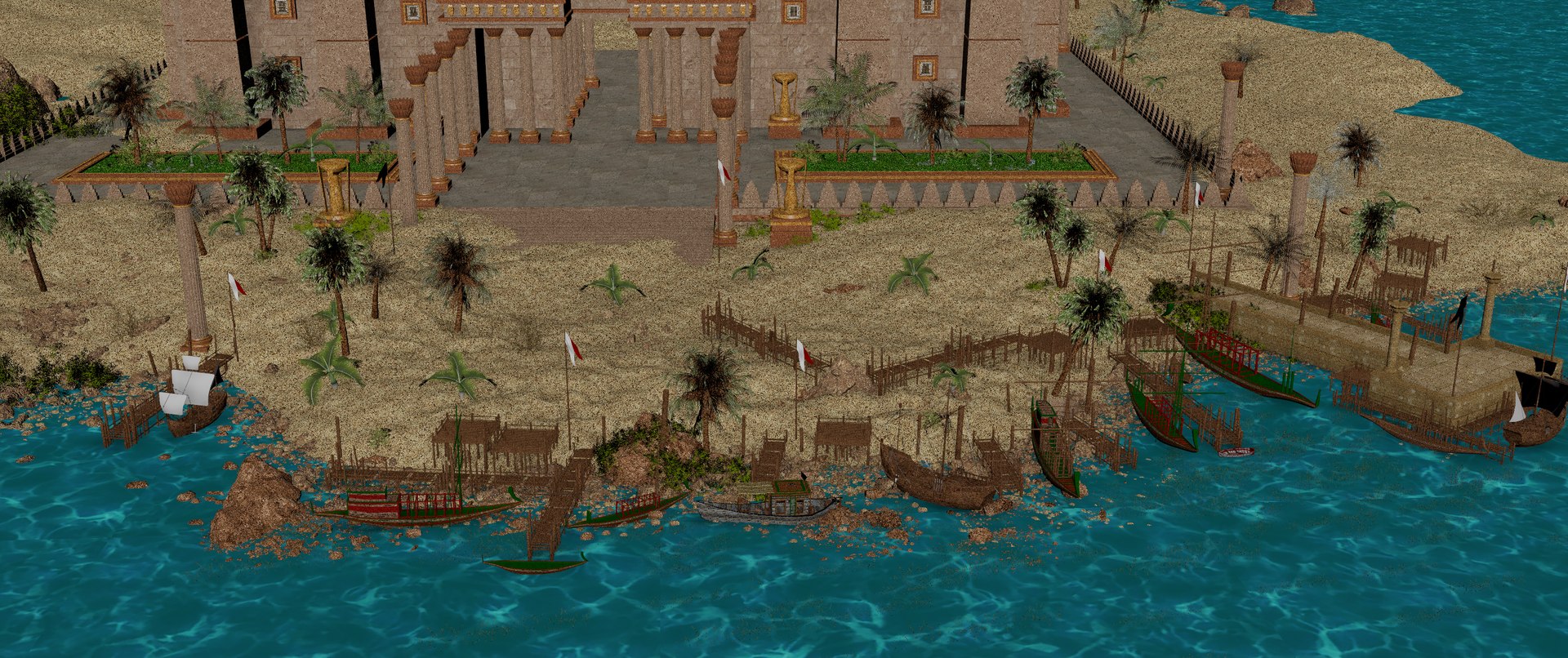 Fantasy Palace Environment 3D Model - TurboSquid 2418550