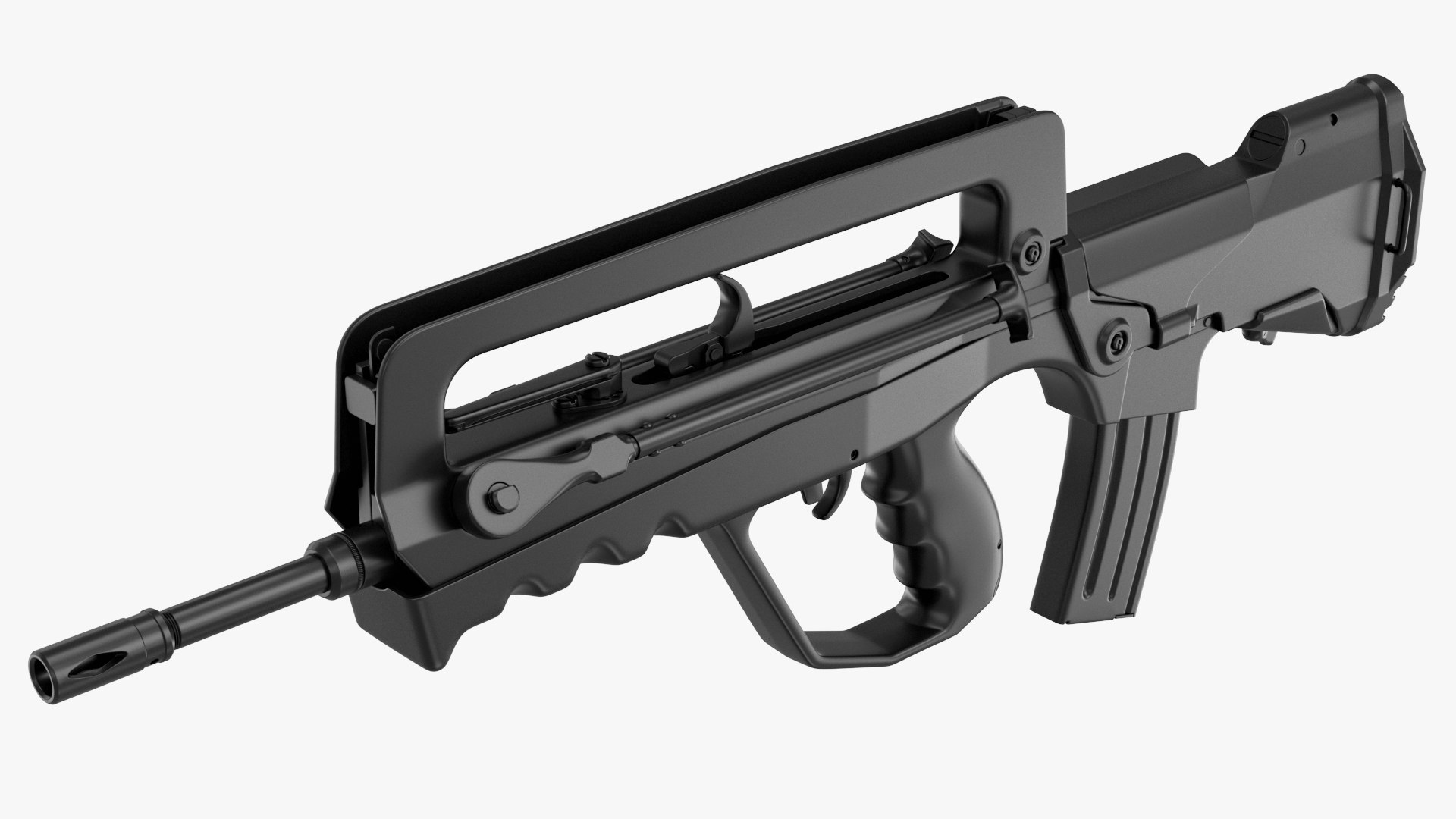 Famas G2 No Materials 3D Model - TurboSquid 2040768